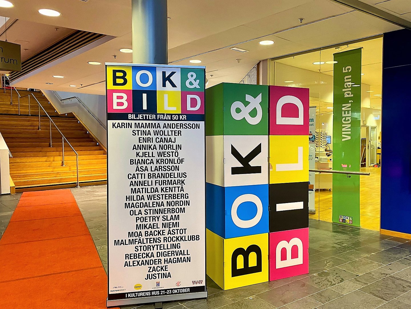 Bok & Bild var en välbesökt konst- och litteraturfest - Vårt Luleå